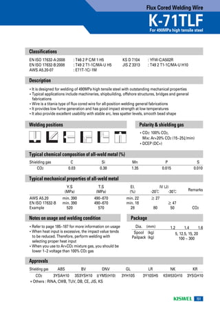 Flux Cored - Arc Welding Wires | PDF