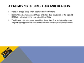 Flux and React.js