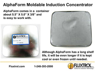 Fluxtrol AlphaForm Moldable Magnetic Flux Concentrators | PPTX