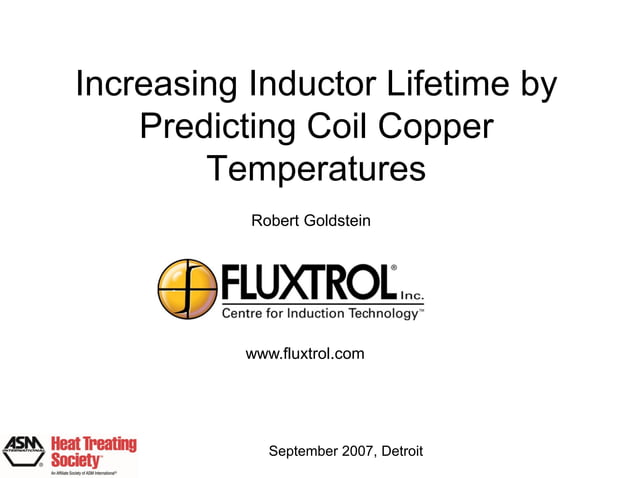 Increasing Inductor Lifetime by Predicting Coil Copper Temperatures ...