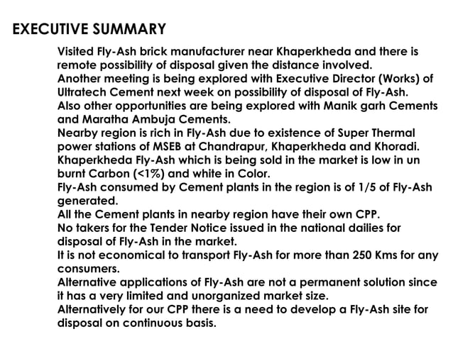 Fly ash disposal | PPT