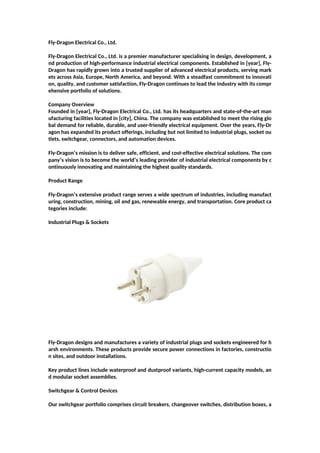 Nante Solutions for Industrial Plug Socket Connector Needs Across ...