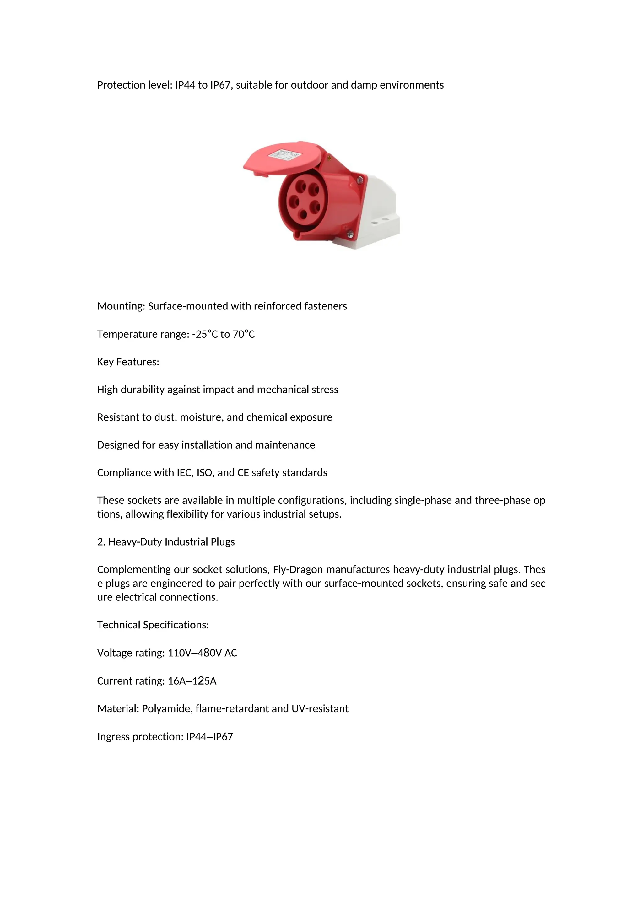 Optimizing Industrial Efficiency with Surface Mounted Socket from Nante ...