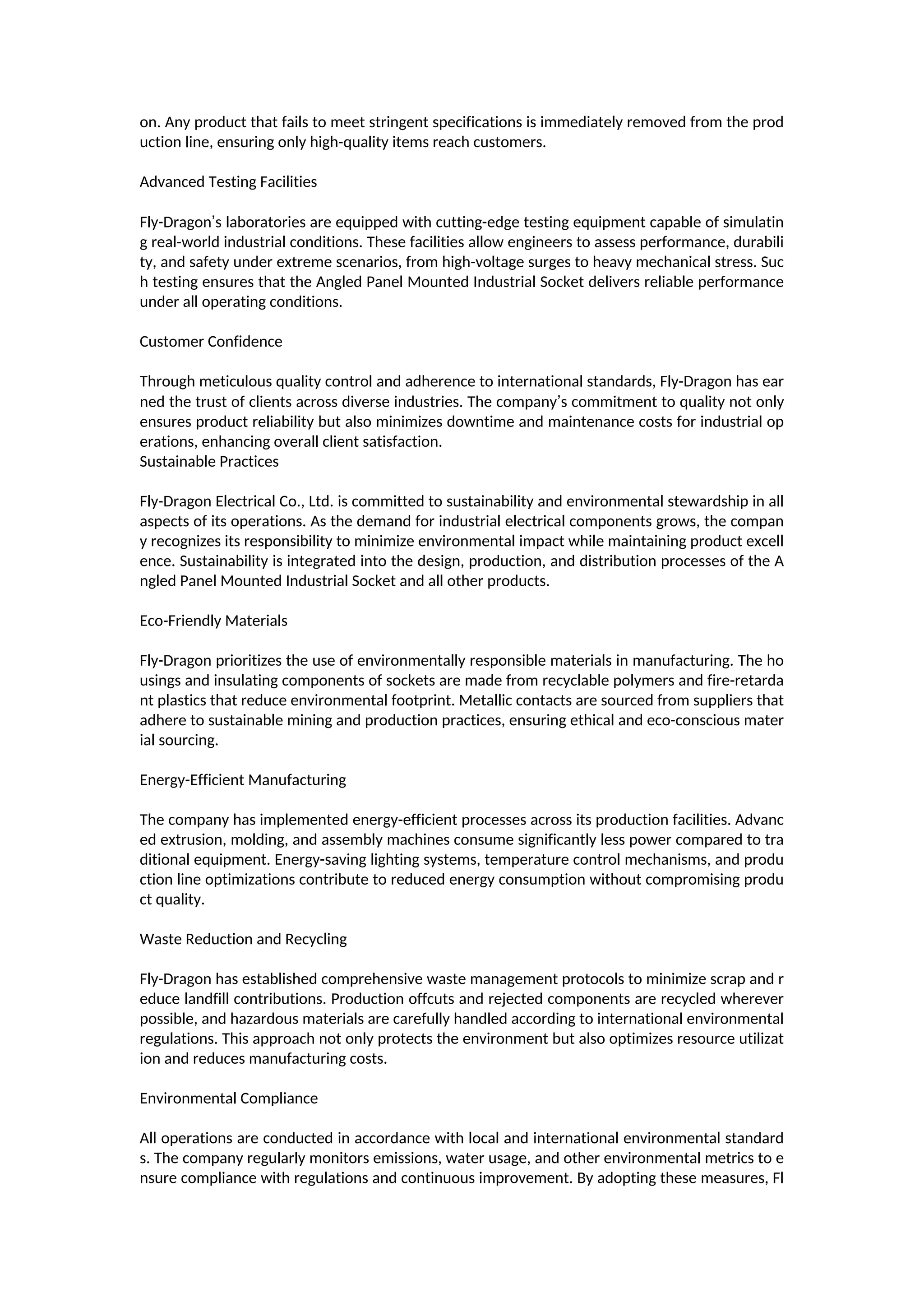 Nante Angled Panel Mounted Industrial Socket: Durable Designs for ...