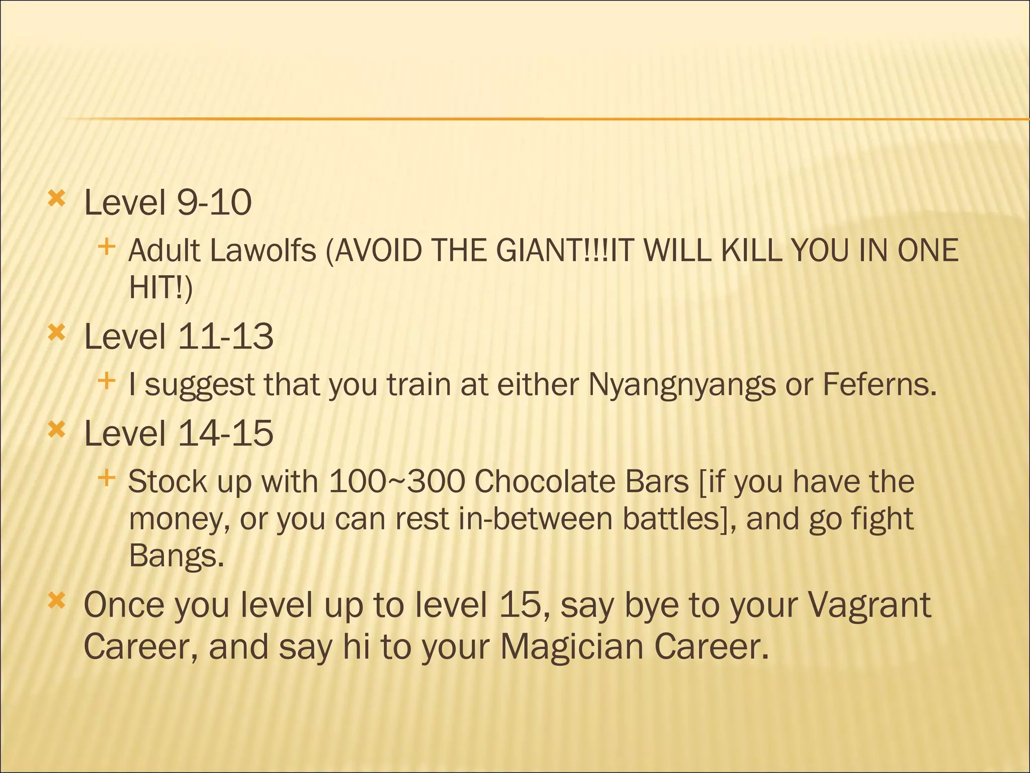 FlyFF Guide Magicians | PPT