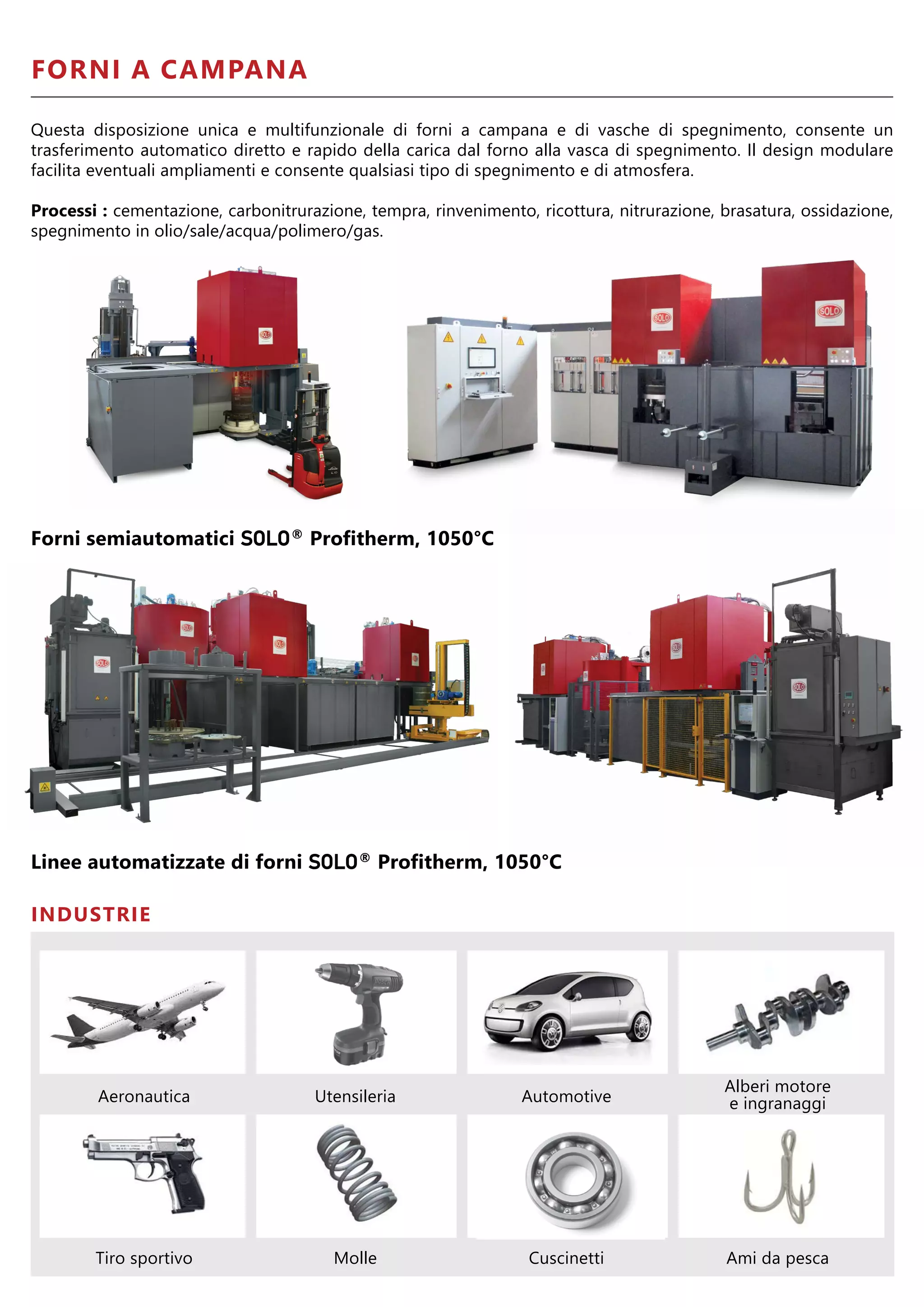 Forni in Atmosfera per il Trattamento Termico dei Metalli | PDF
