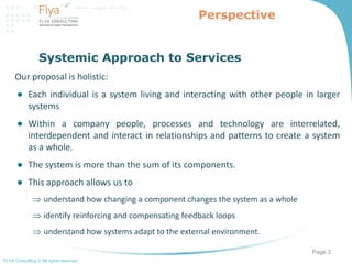 Flya Consulting services presentation | PPT
