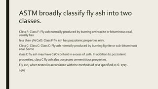 Fly ash | PPTX
