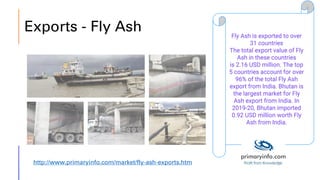 Fly ash - value added products, exports | PPT