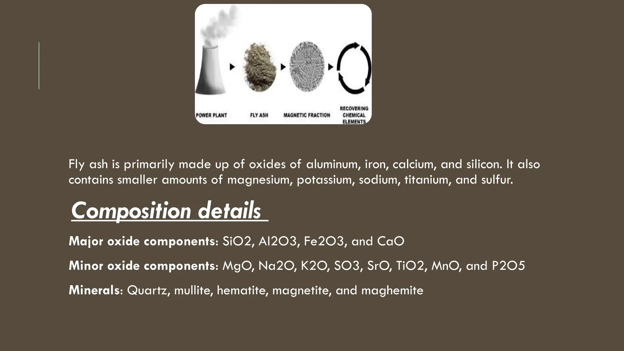 FLY ASH PPT ADVANTAGES COMPOSITION PROPERTIES | PPTX