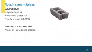 Fly ash bricks 195 | PPTX