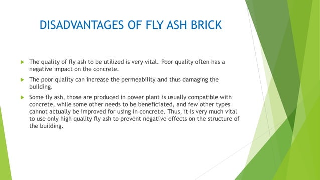 Fly ash bricks.ppt | Indoor Environmental Quality | Home & Garden