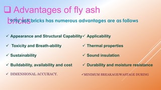 Fly ash bricks javid iqbal sodagar | PPT