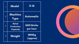 Automatic Fly Ash Brick Making Machine II TARA Machines | PPTX ...
