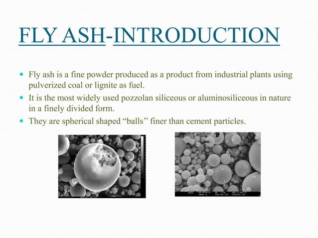 Fly ash concrete ppt | PPTX