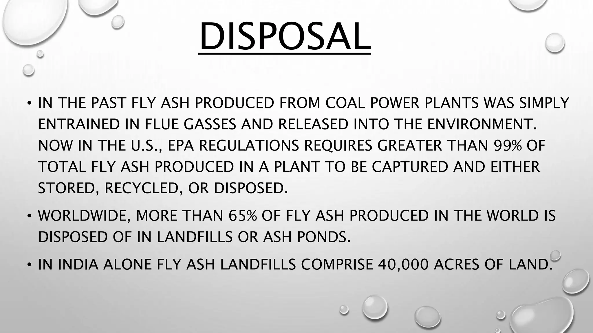 Fly ash final ppt | PPTX