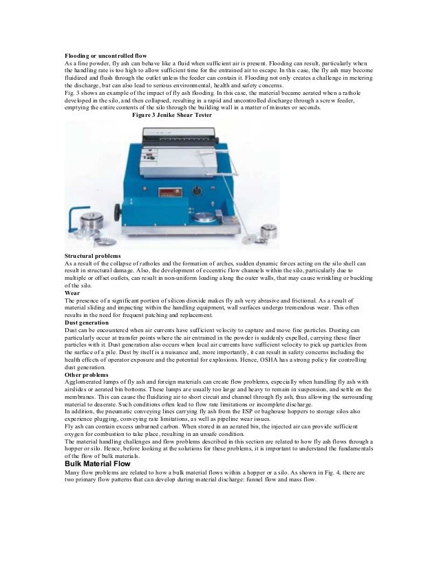 Fly ash handling challenges Fly ash handling challenges