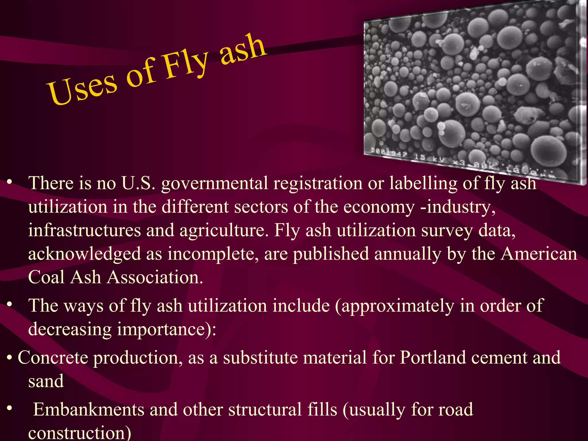 Fly ash in concrete !0 ce113 | PPT | Indoor Environmental Quality ...