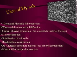 Fly ash in concrete !0 ce113 | PPT | Indoor Environmental Quality ...