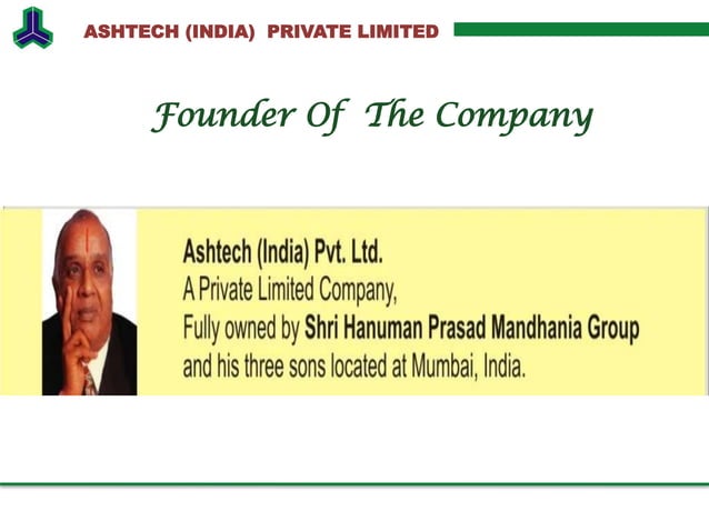 Ashtech company profile | PPT