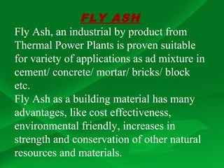 Fly ash presentation | PPT