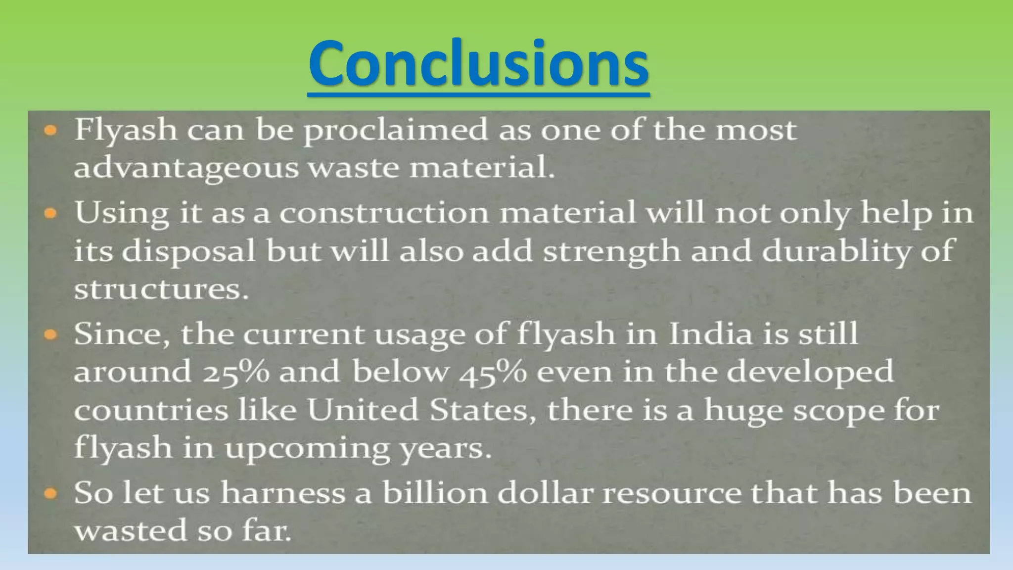 Fly ash sources and control | PPTX