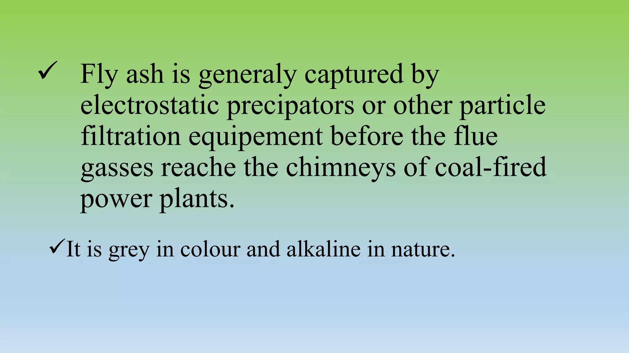 Fly ash sources and control | PPTX