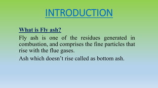 Fly ash sources and control | PPT