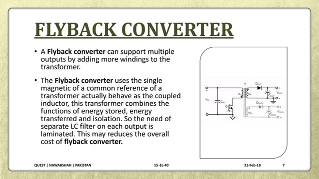 Flyback converter