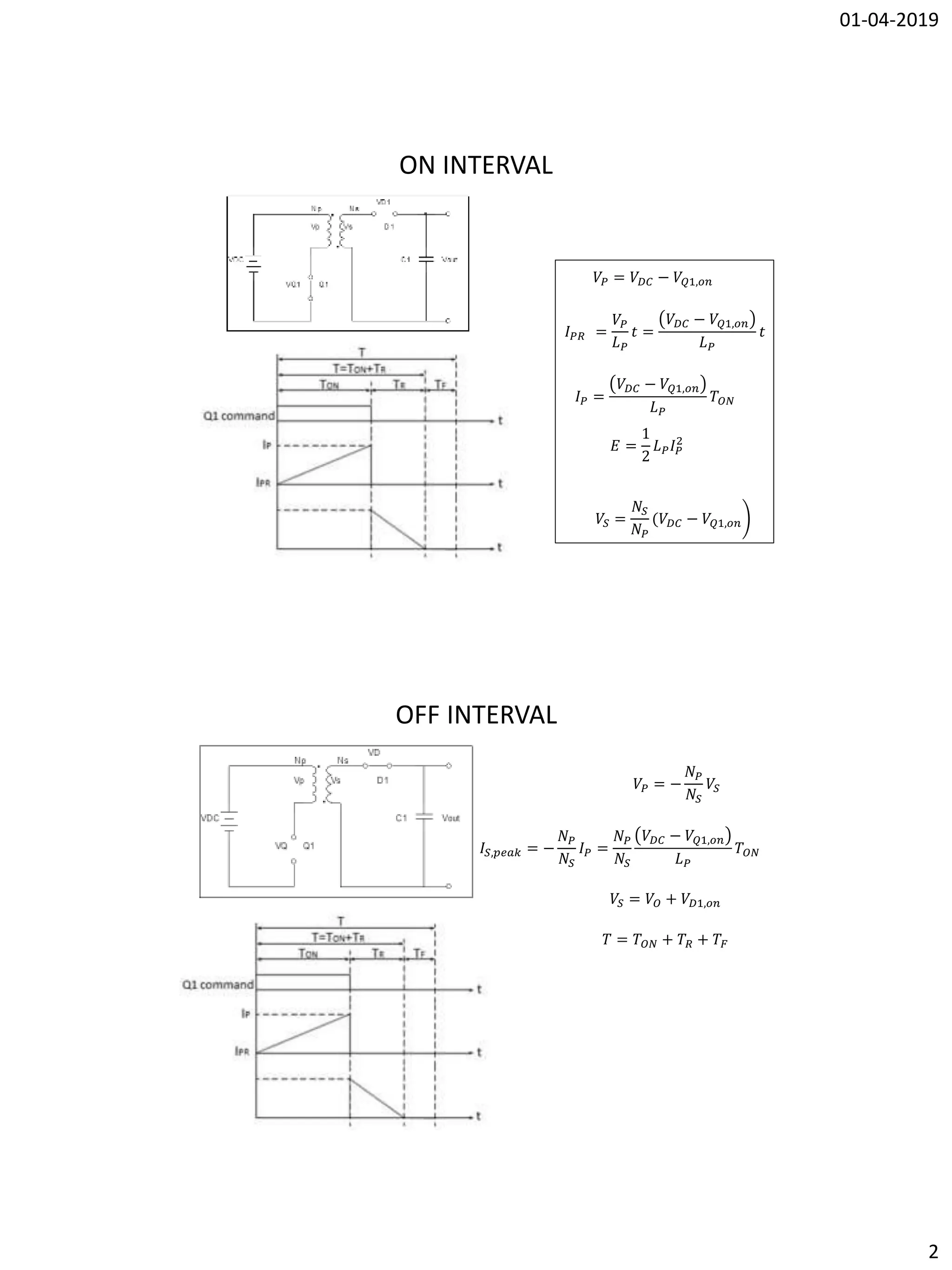 Flyback converter | PDF | Consumer Electronics | Technology & Computing