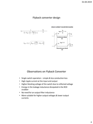 Flyback converter | PDF