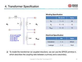 Flyback Converter using PWM IC(LTspice Version) | PPTX