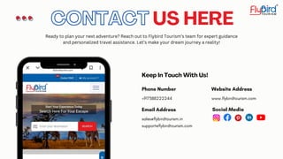 Top Trending Destinations of 2024 with Flybird Tourism | PPT