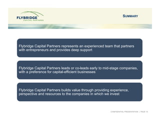 Flybridge Capital Partners | PDF