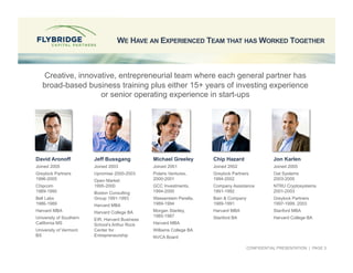 Flybridge Capital Partners | PDF