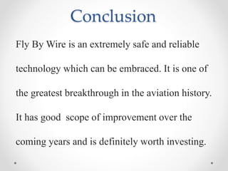 Fly by wire show | PPSX