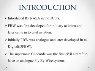 Fly by wire show | PPSX