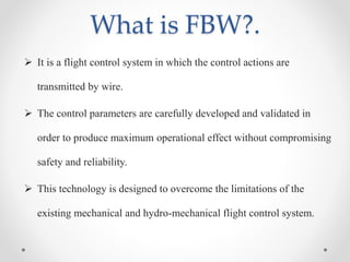 Fly by wire show | PPSX