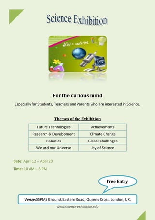 Flyer | DOCX | Science