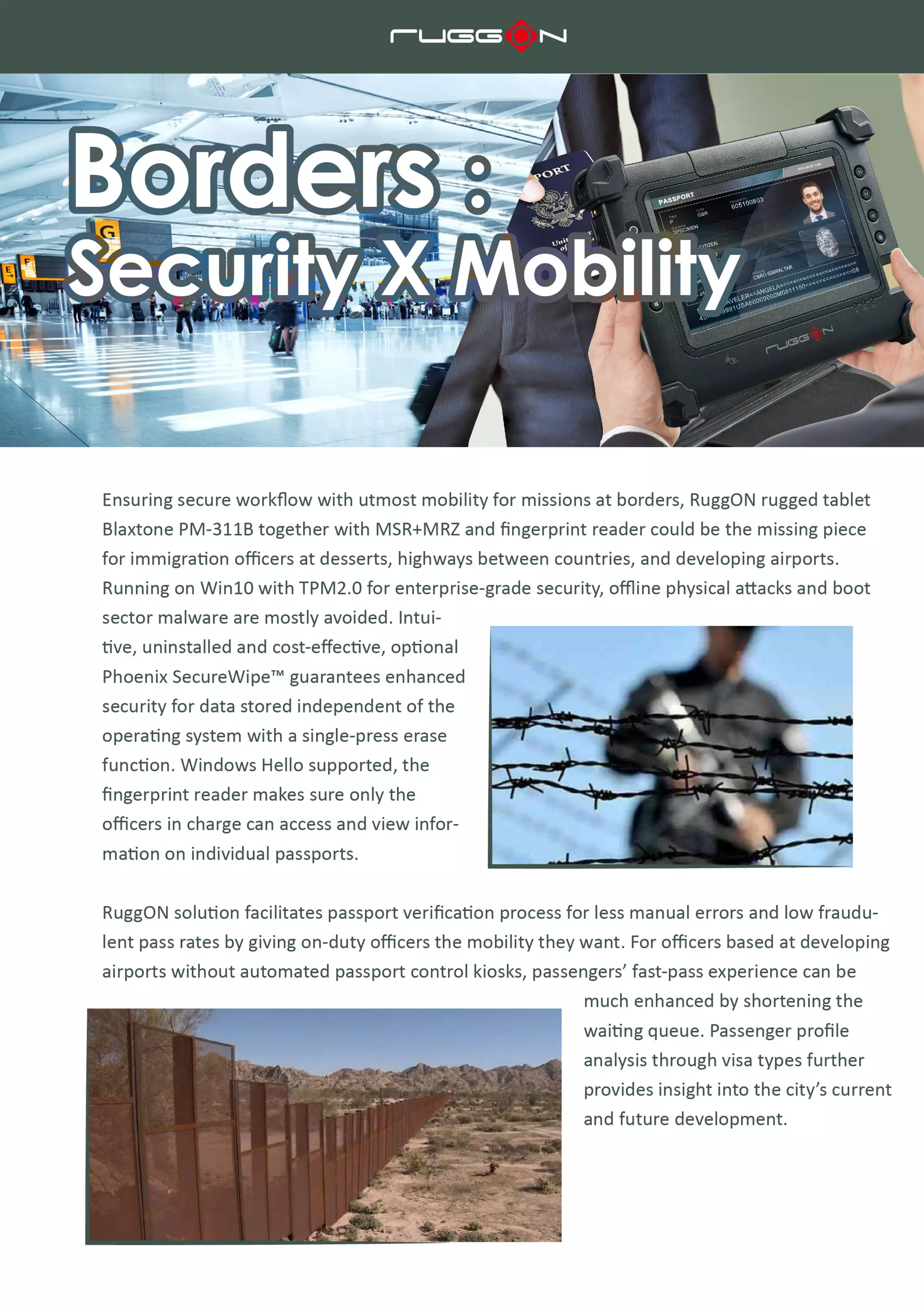 Mobile rugged solution for fast customs checks | PDF | Air Travel ...