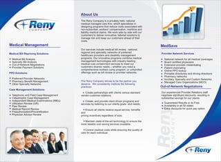 Reny Company Brochure | PDF