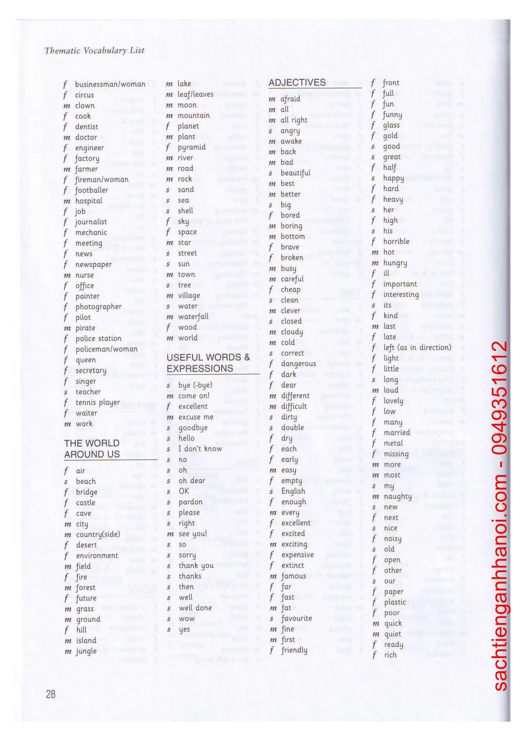 FLYER 2 - ANSWER KEY.pdf( Tờ rơi - đáp án) | PDF
