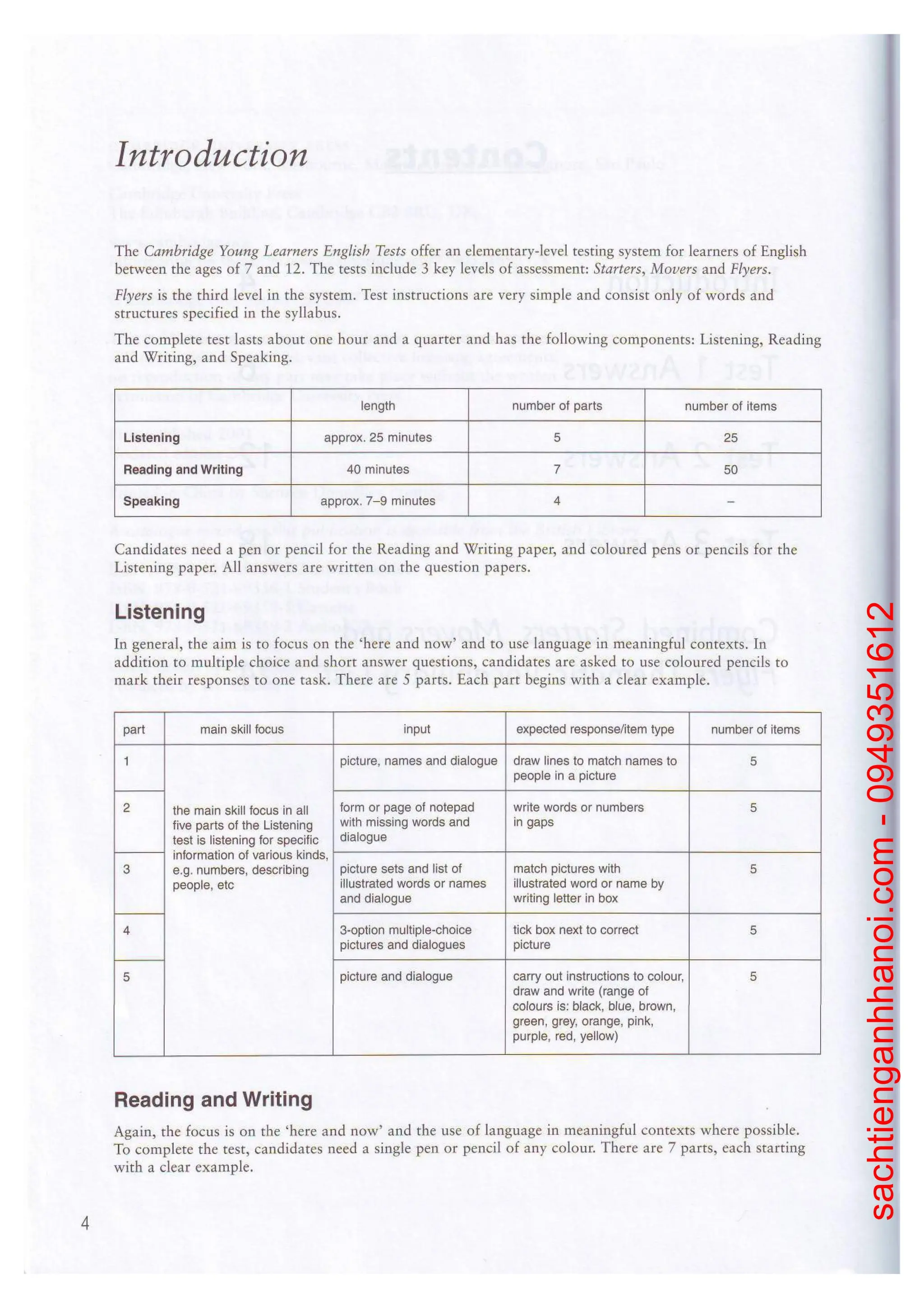 FLYER 2 - ANSWER KEY.pdf( Tờ rơi - đáp án) | PDF