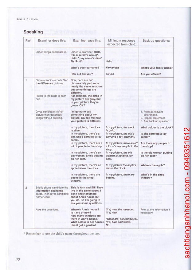 FLYER 2 - ANSWER KEY.pdf( Tờ rơi - đáp án) | PDF