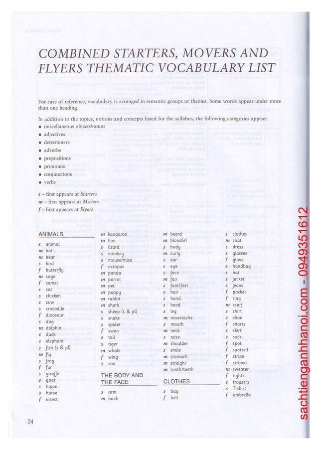 FLYER 2 - ANSWER KEY.pdf( Tờ rơi - đáp án) | PDF