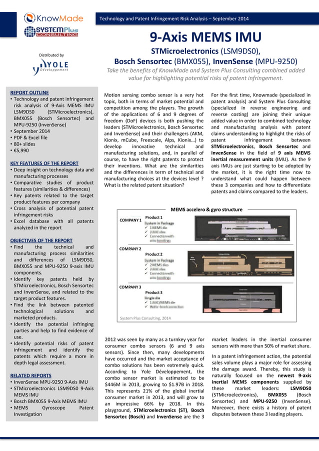 Flyer 9-Axis MEMS IMU STMicroelectronics (LSM9DS0), Bosch Sensortec (BMX055), InvenSense (MPU ...