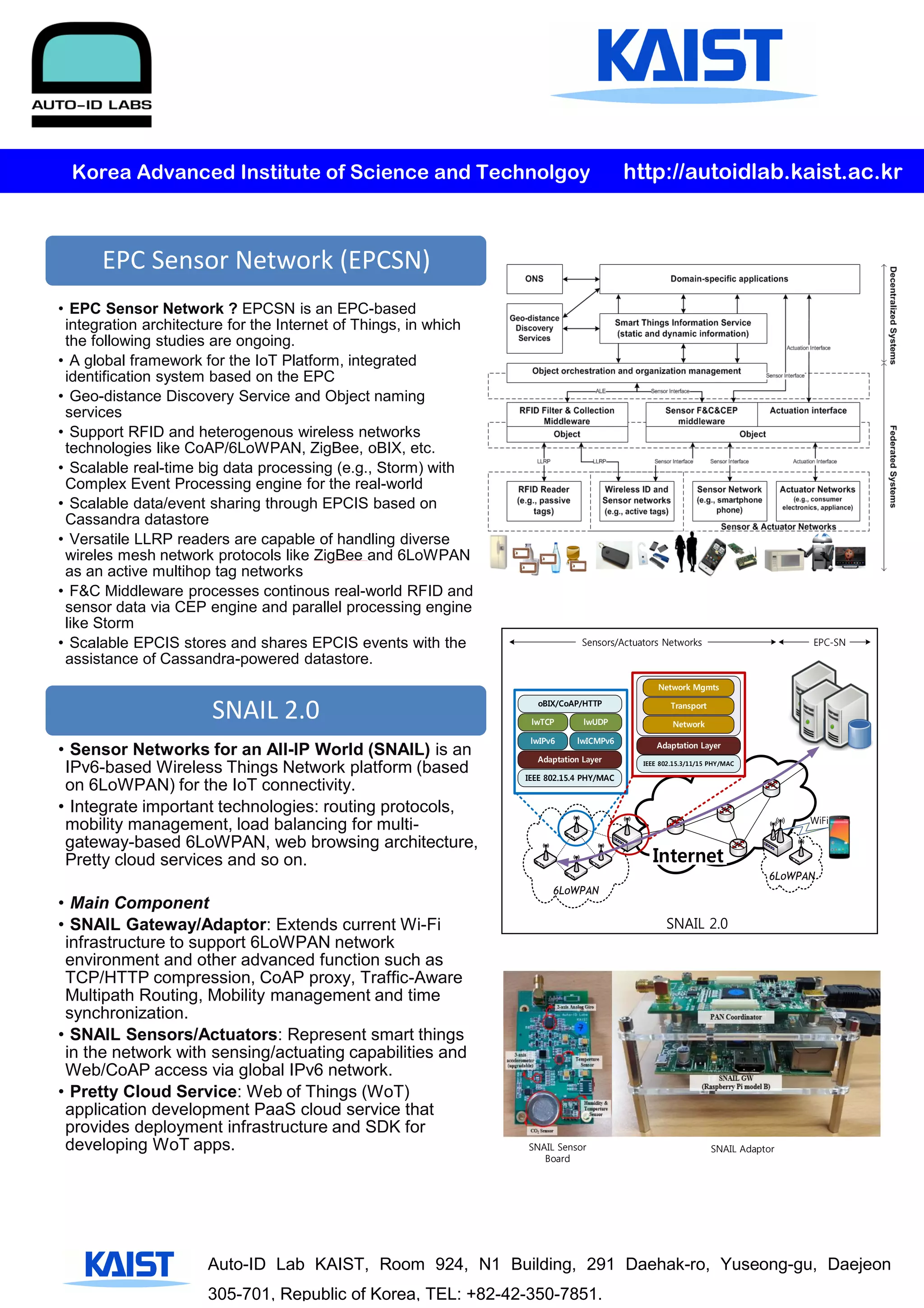 Flyer auto id_lab_kaist_2014 | PDF
