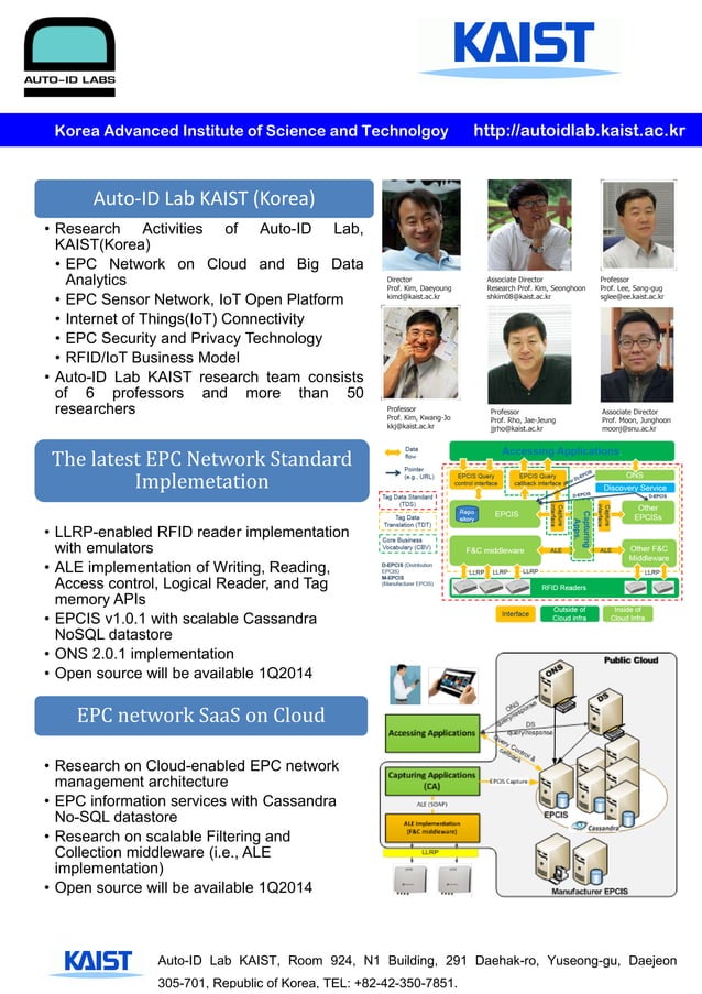 Flyer auto id_lab_kaist_2014 | PDF
