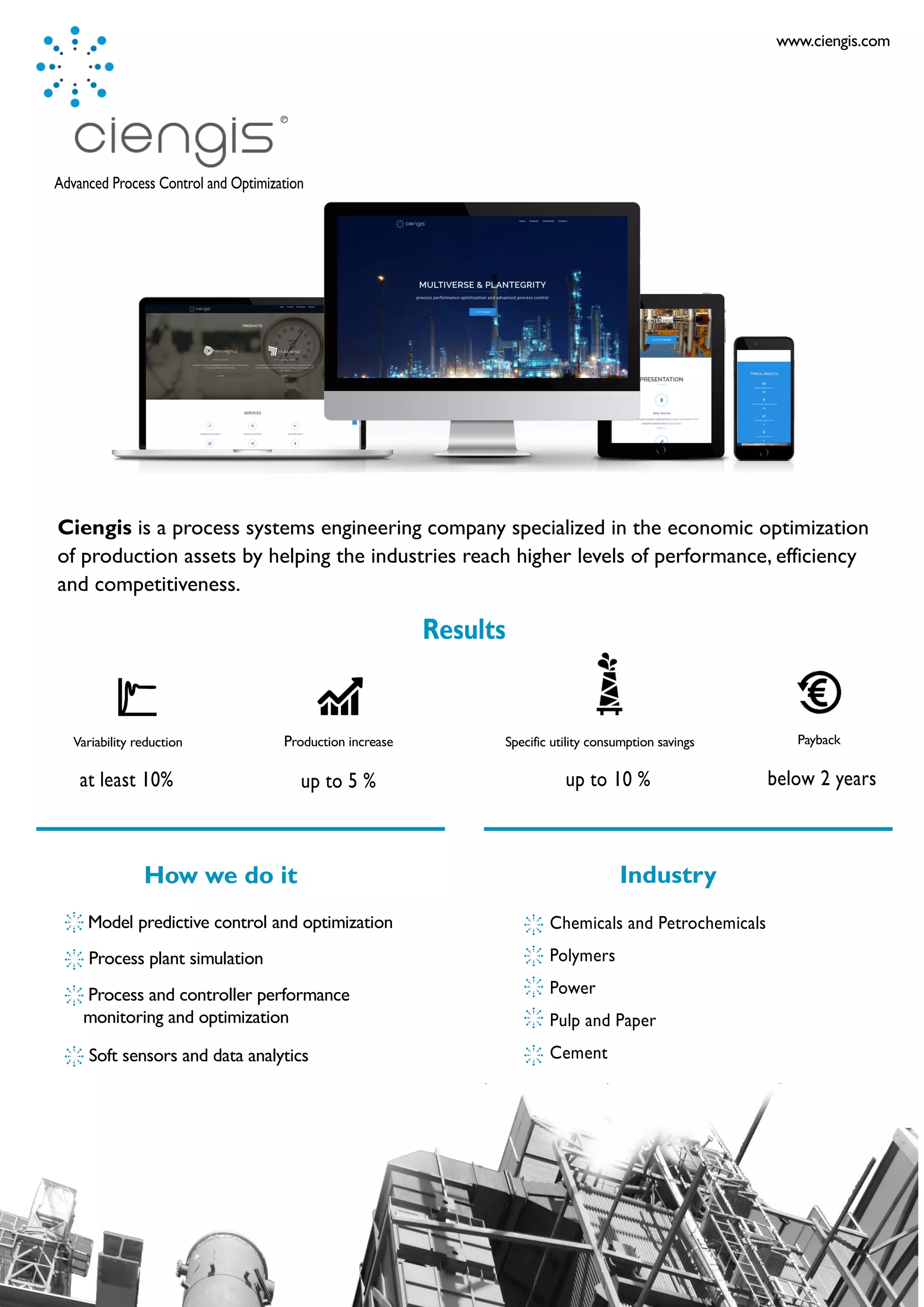 Ciengis: Process Optimization and Advanced Process Control | PDF