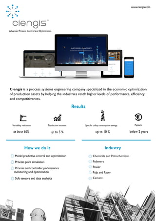 Ciengis: Process Optimization and Advanced Process Control | PDF